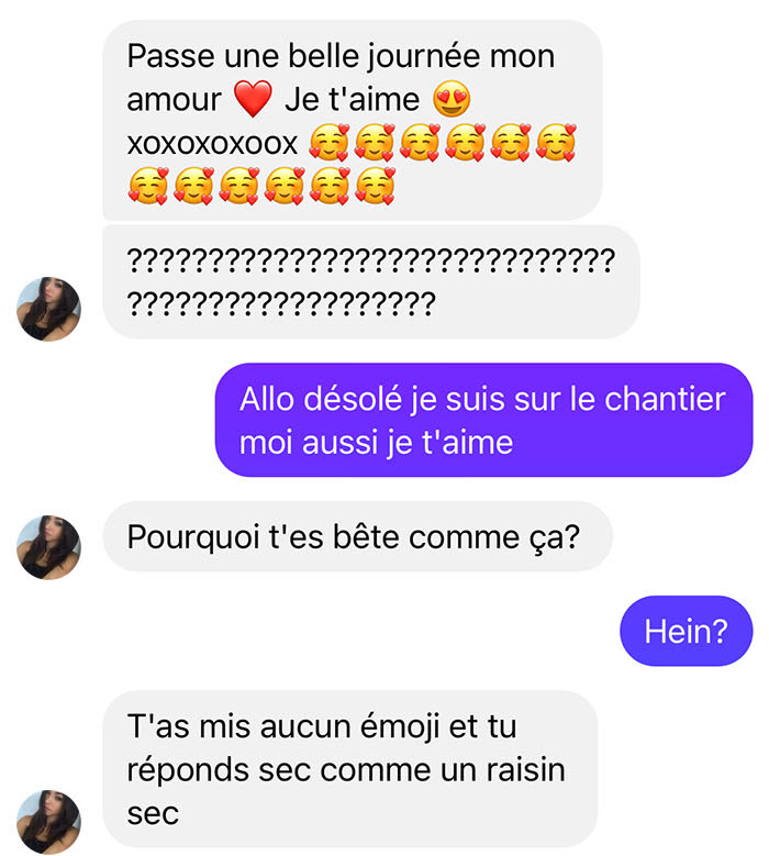 Un homme au Québec expose sa blonde qui adore se chicaner pour des ...