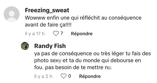 Rym d'Occupation Double avoue qu'elle a failli s'ouvrir un compte OnlyFans