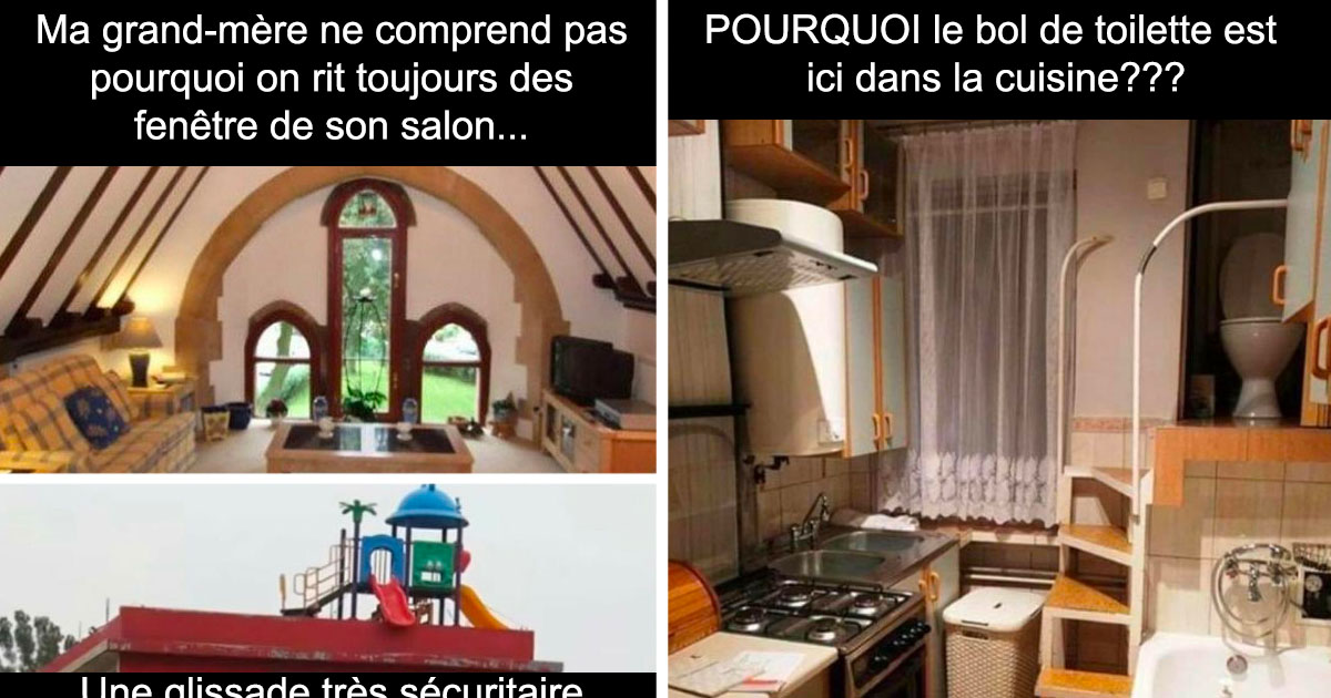 Les 12 pires choix de design et d’architecture au monde