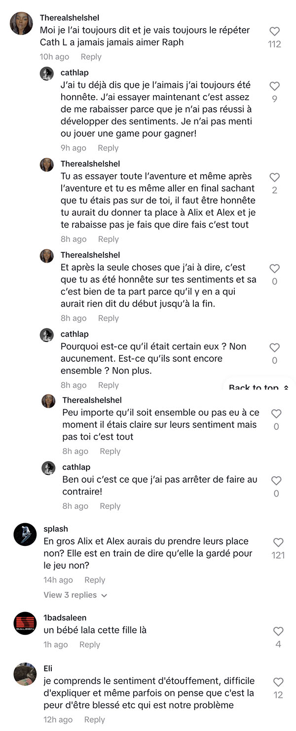 Catherine L. d'Occupation Double dit enfin la vérité sur ce qu'elle ...