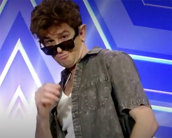 Sébastien Delorme réagit avec sa blonde sur le sketch qui le parodiait dans le Bye Bye 2024