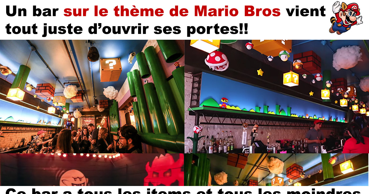 Le bar Mario Bros
