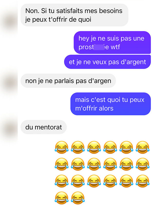 Une fille au Québec expose un homme sur Tinder qui veut tromper sa ...
