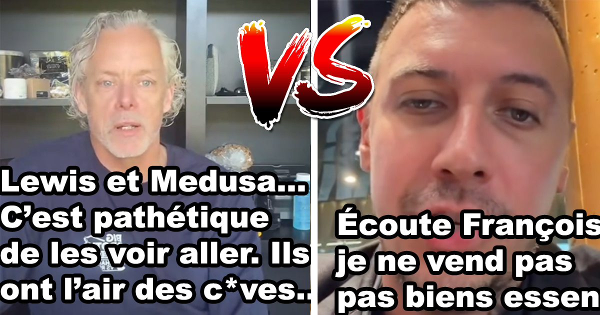 Une guerre éclate entre François Lambert et Julien Medusa