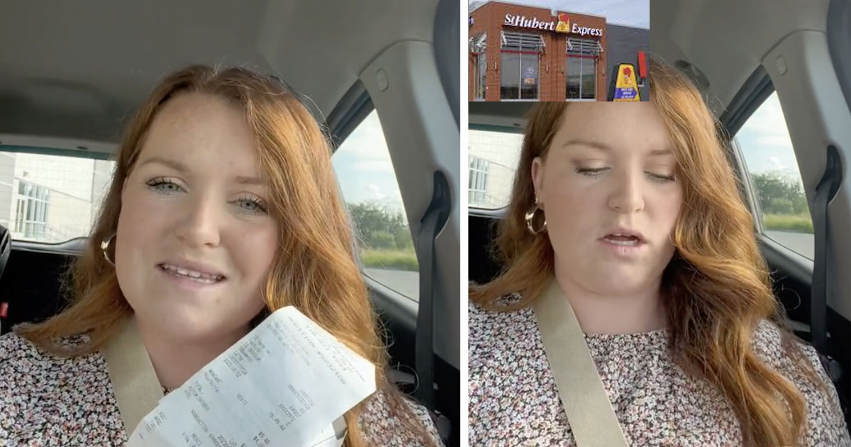 Une fille au Québec dit que l'employée du St-Hubert s'est donnée elle ...