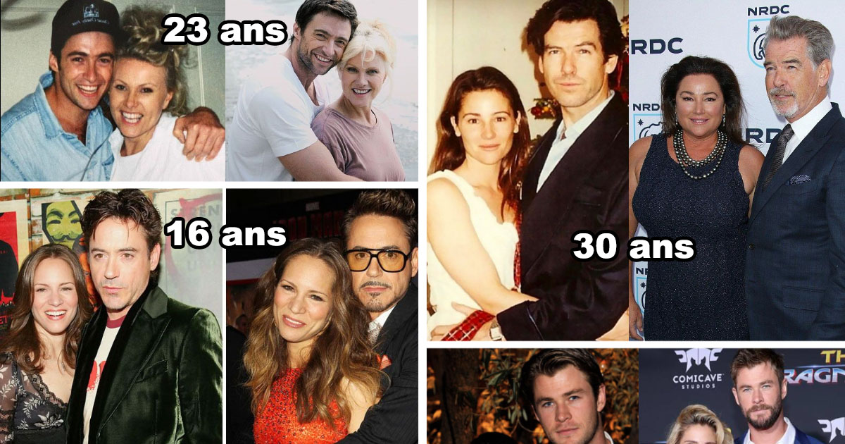 10 couples célèbres ensemble depuis longtemps qui nous font croire au ...