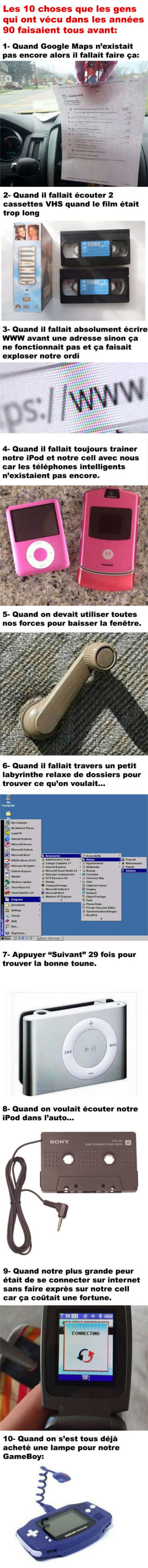 Les 10 choses que les gens qui ont vécu dans les années 90 faisaient ... Les 10 choses que les gens qui ont vécu dans les années 90 faisaient ...