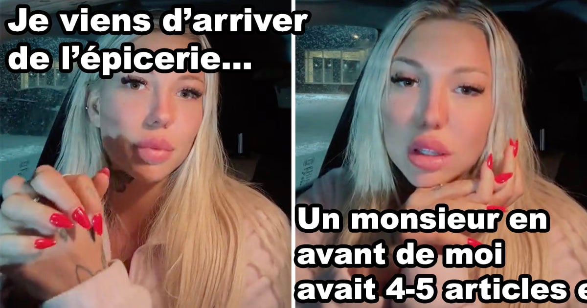 Une fille au Québec pose un magnifique geste pour un vieux monsieur à l ...