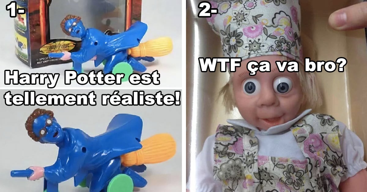 14 designs de jouets pour enfants qui ont totalement FAIL