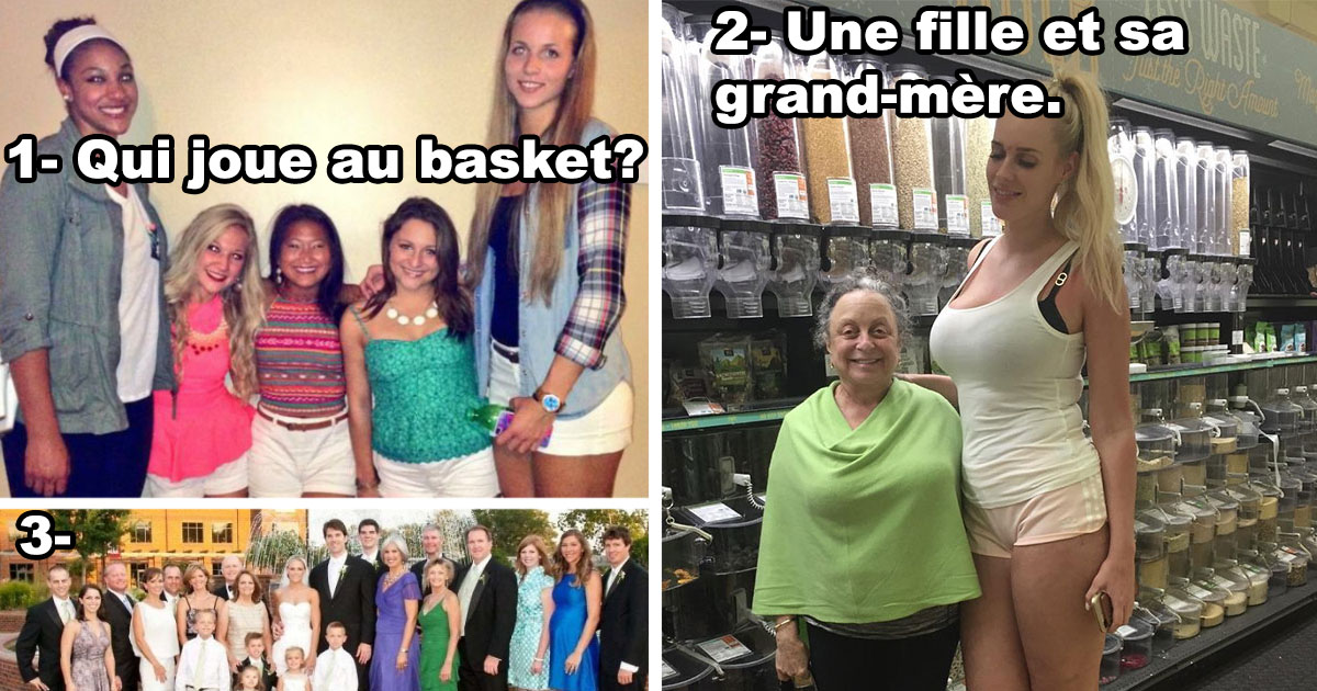 12 images hilarantes montrant des personnes géantes à côté de personnes ...