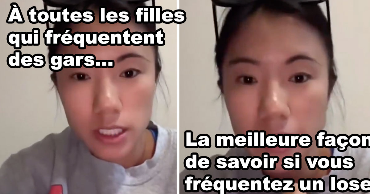 Une fille explique comment faire pour "Détecter un Loser" lorsque vous ...