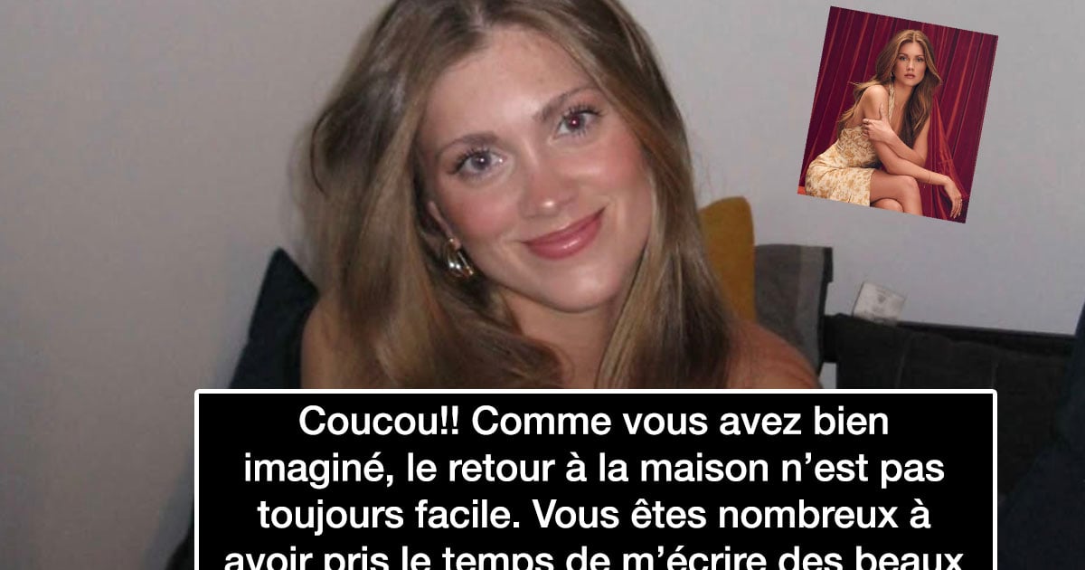 Laurie d'Occupation Double trouve son retour difficile et fait sa toute ...