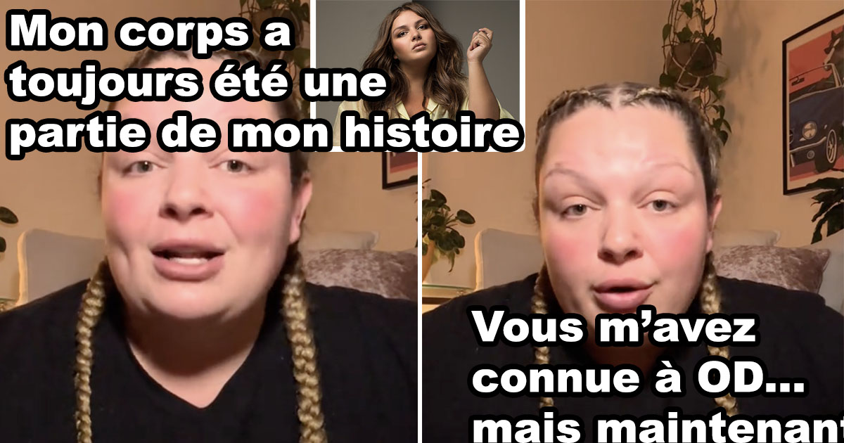 Julie Munger d'Occupation Double livre un touchant message sur sa ...