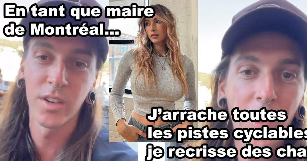 L'homme au Québec marié à une femme riche explique ce qu'il ferait en ...