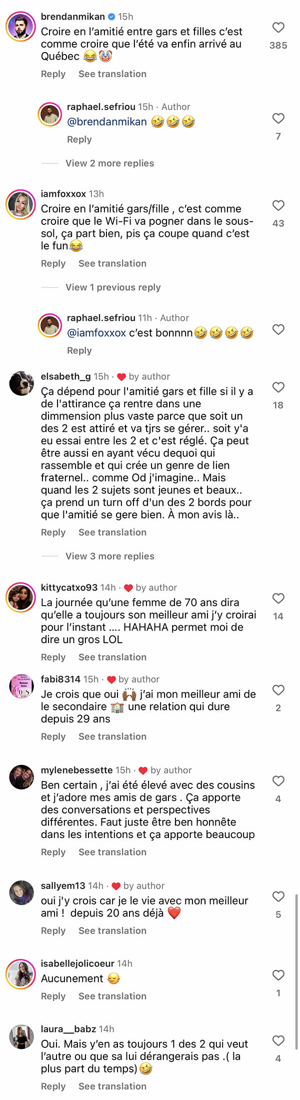 Raphaël d'Occupation Double fait le point sur sa relation avec Catherine F