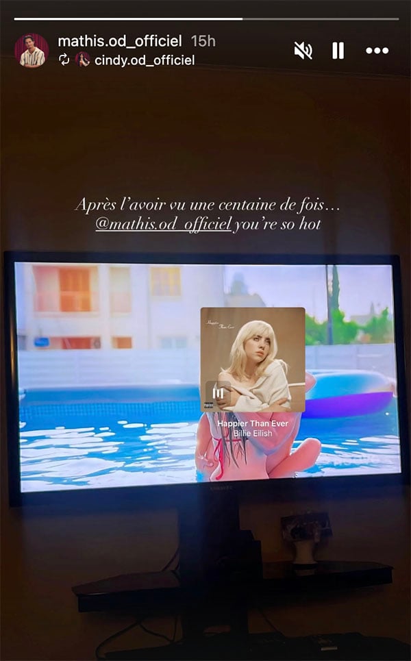 Mathis d'Occupation Double en rajoute et lance une grosse flèche à Laurie