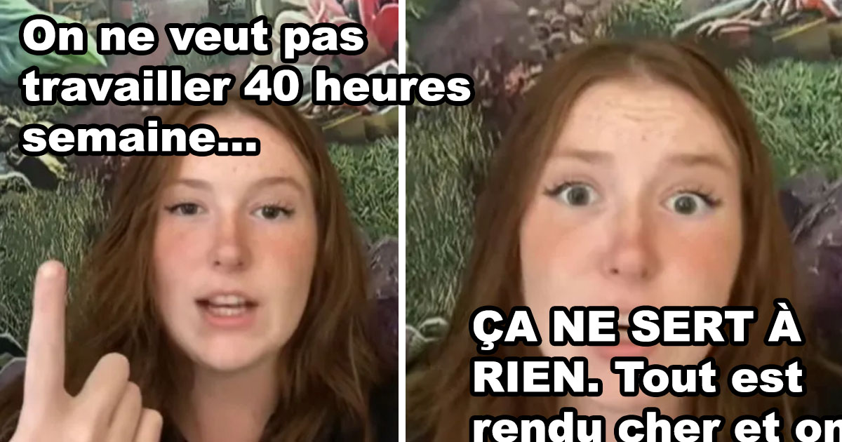 Une fille explique pourquoi la Génération Z refuse de travailler 40 ...