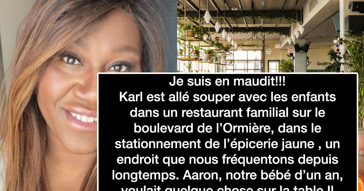 Mélissa Bédard se vide le coeur et démolit complètement un restaurant ...