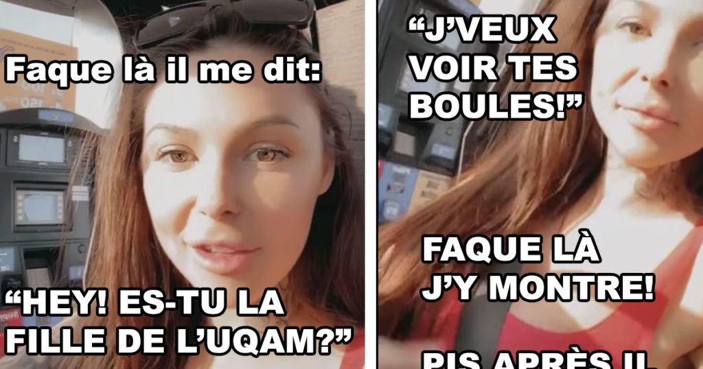 Si une fille est fâchée
