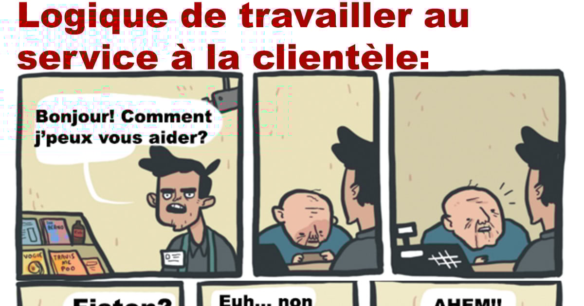 Travailler au service à la clientèle